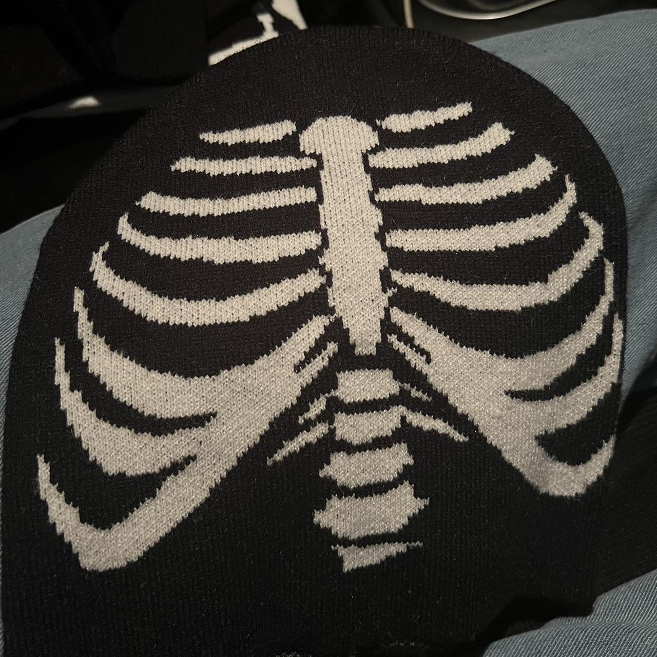 Skeleton beanie | Depop