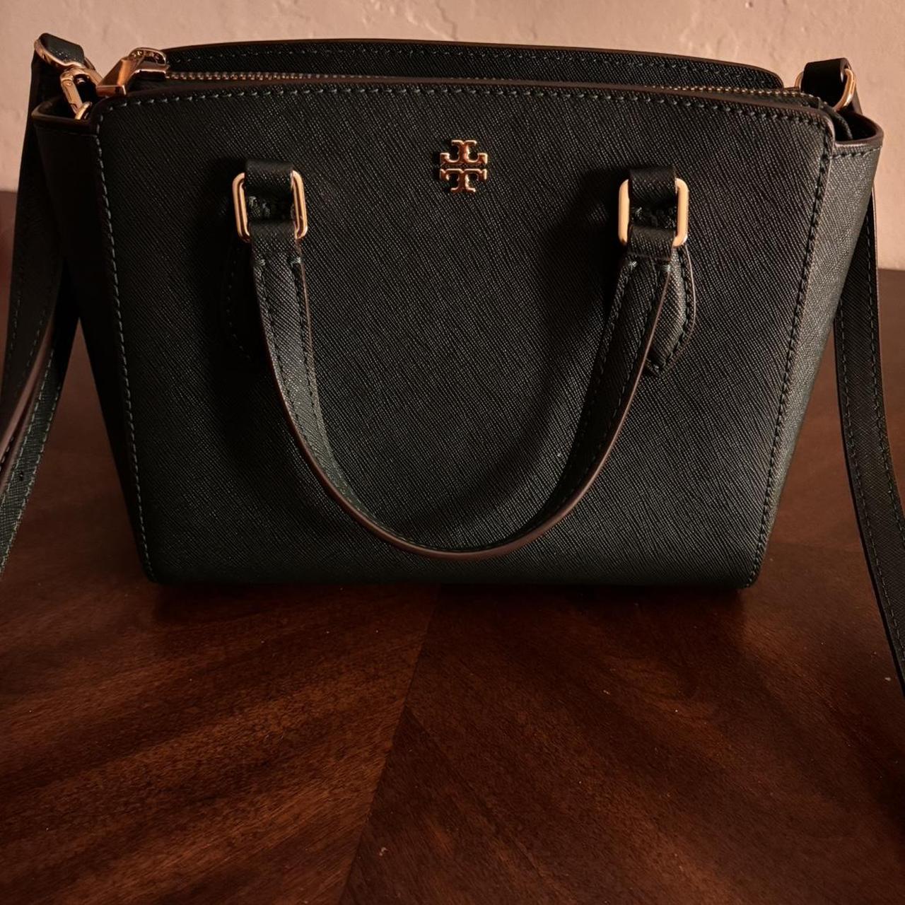 Dark Green Tory Burch crossbody bag #toryburch, used... | Depop