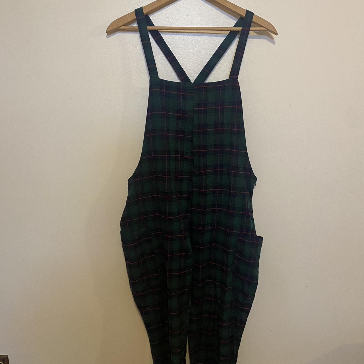 Flannel Overalls #warm #flannel - Depop
