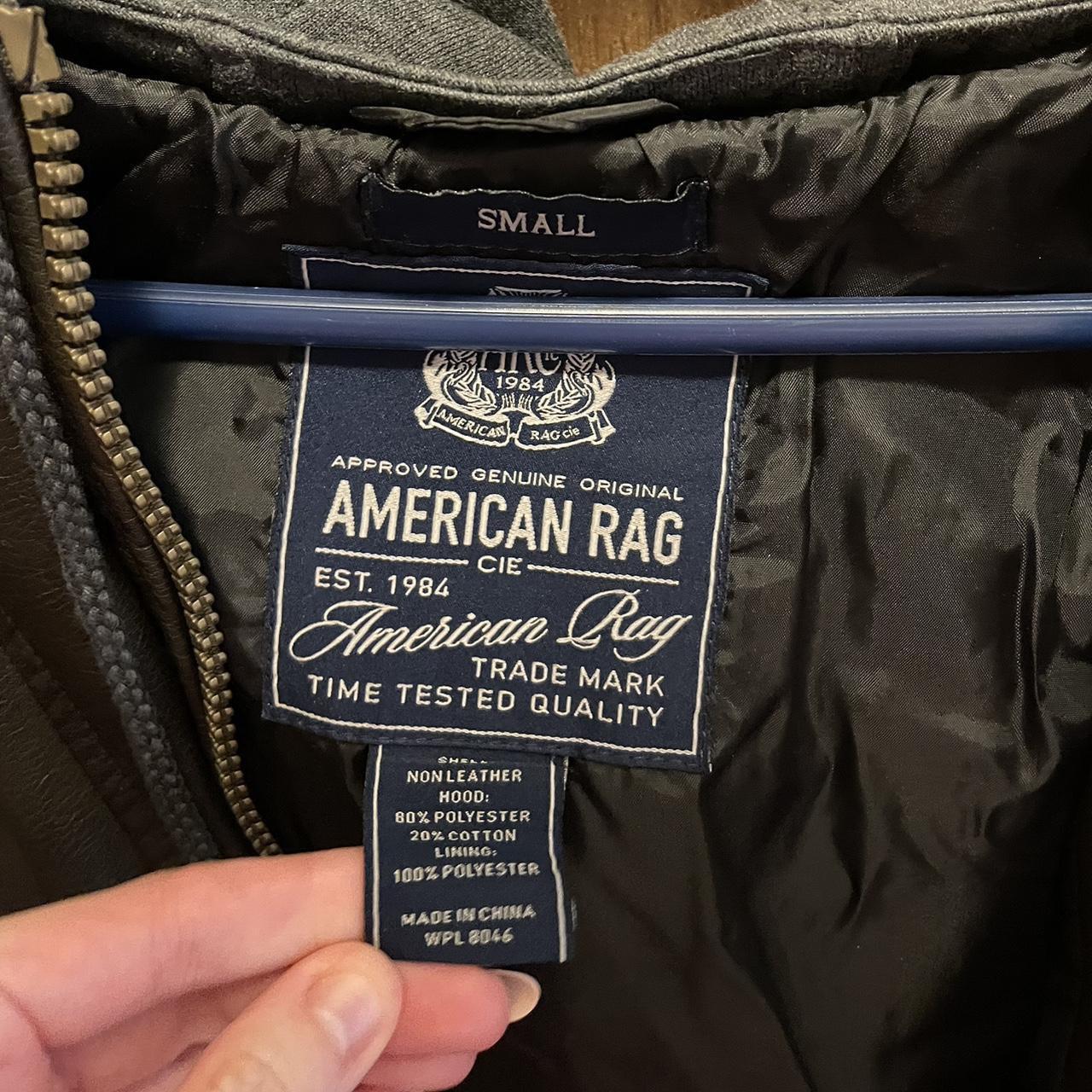 American Rag Jacket Size small Non leather but... | Depop