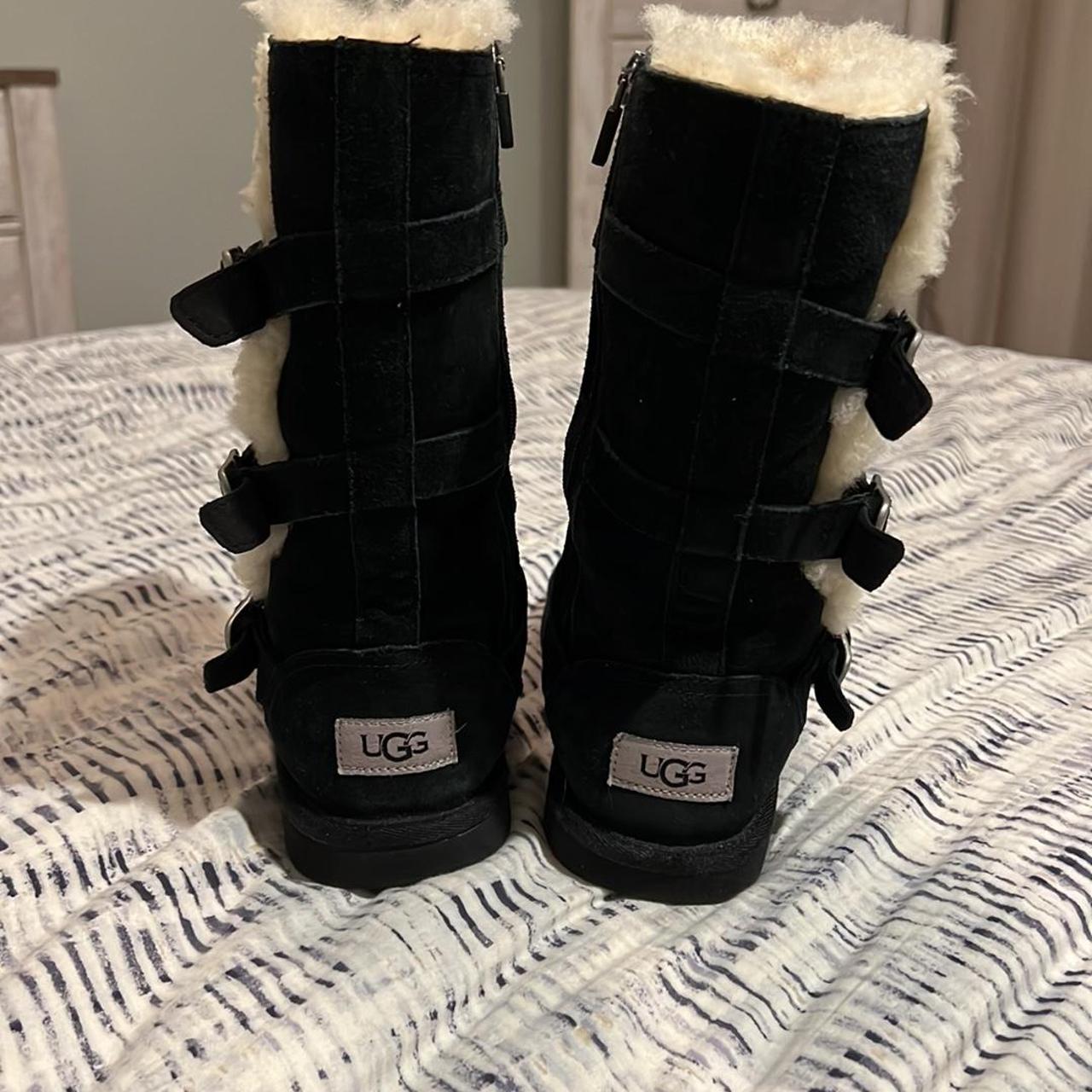 Girls black Ugg boots - Depop
