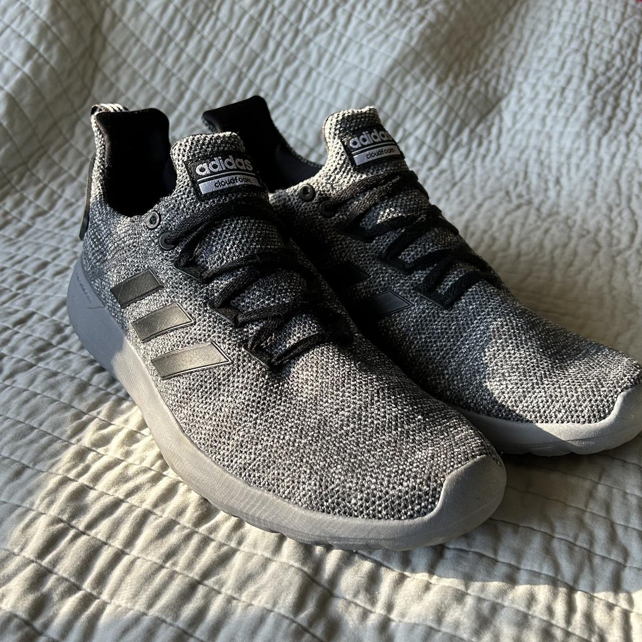 Grey Adidas Cloud Foam Gym Shoes - Depop