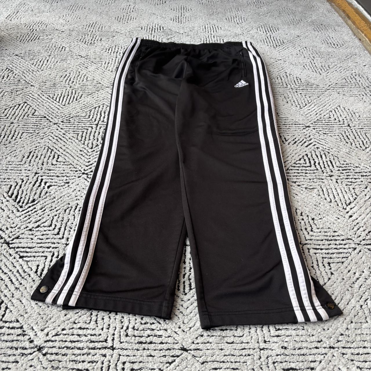 Baggy Adidas Tearaway Snap Track Pants • Classic... | Depop