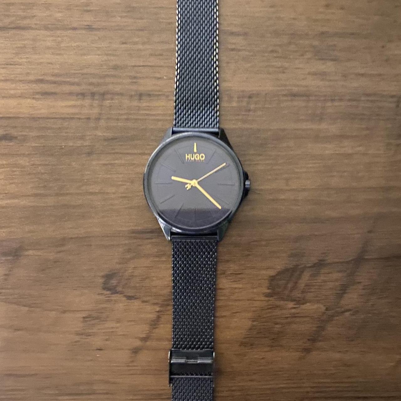 Hugo Boss Smash Watch 1530136 - Blue Steel Mesh... - Depop