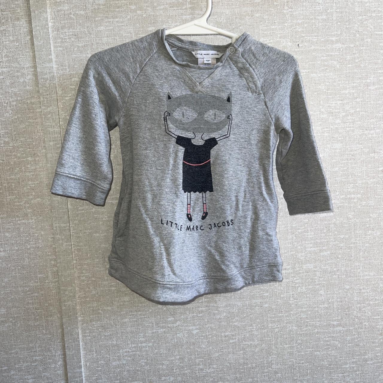 Little Marc Jacobs Grey set long sleeve and pants... - Depop