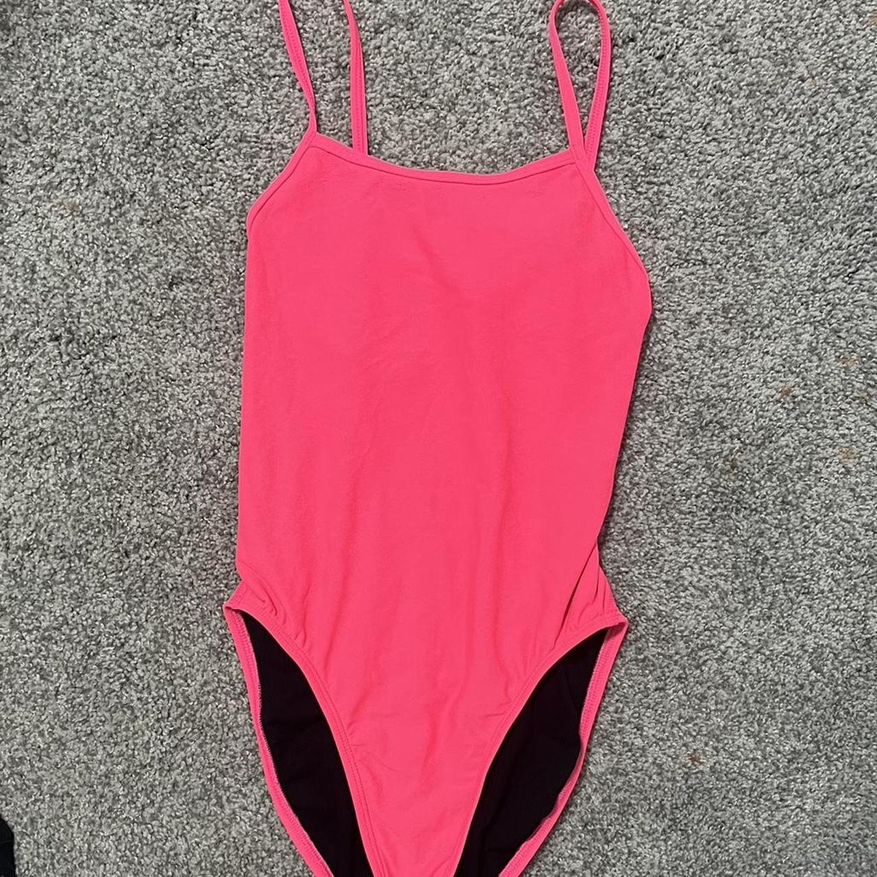 Neon pink Jolyn swim suit, I don’t exactly remember... - Depop