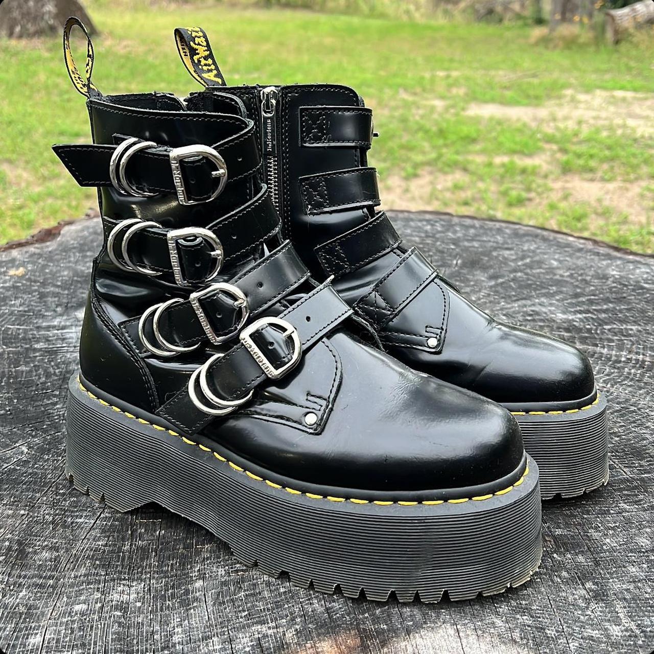 Doc Martens Jadon Max Hardware Boots, Size 8 The... - Depop