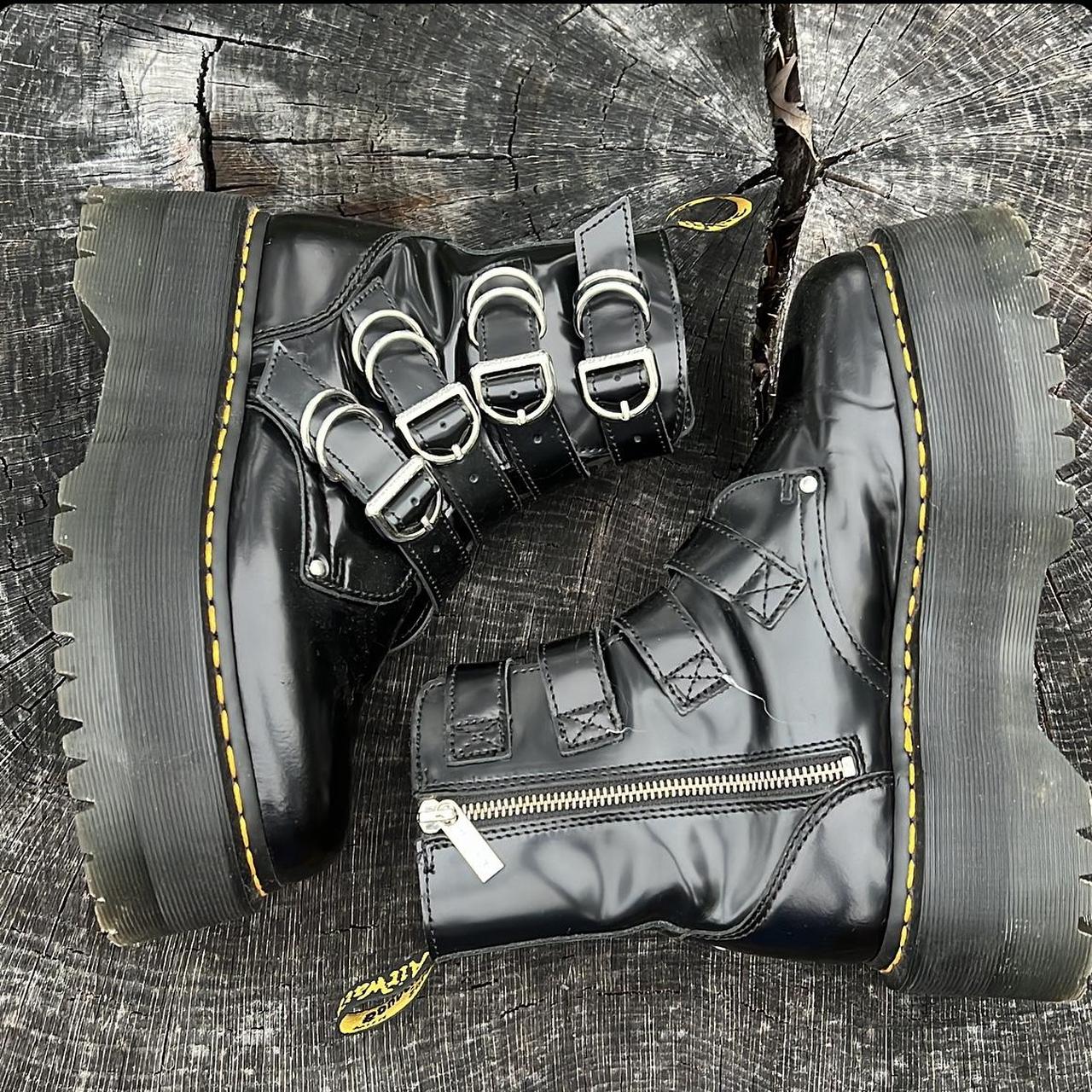 Doc Martens Jadon Max Hardware Boots, Size 8 The... - Depop