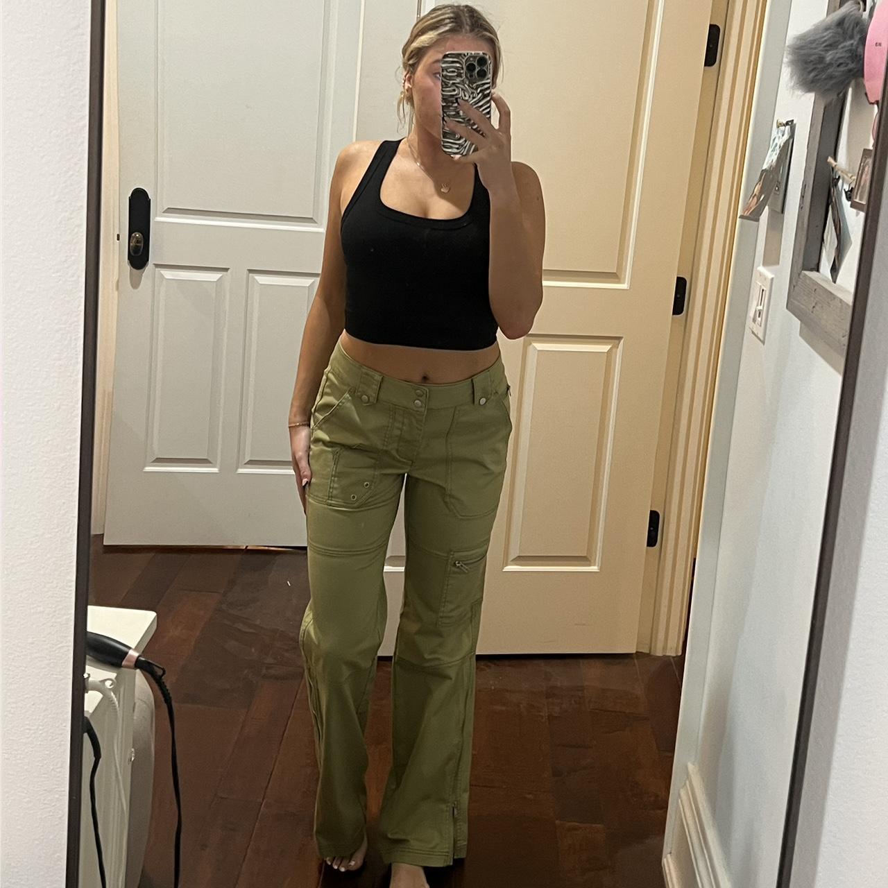 Green BDG pants Loved these just don’t wear anymore... - Depop