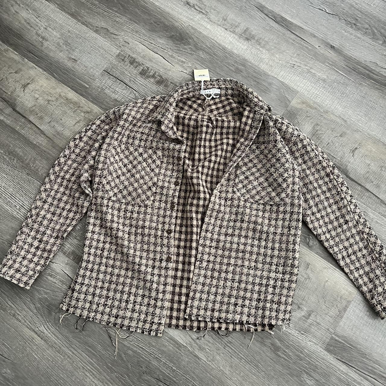 Mnml brand new flannel With tags still on Never... - Depop