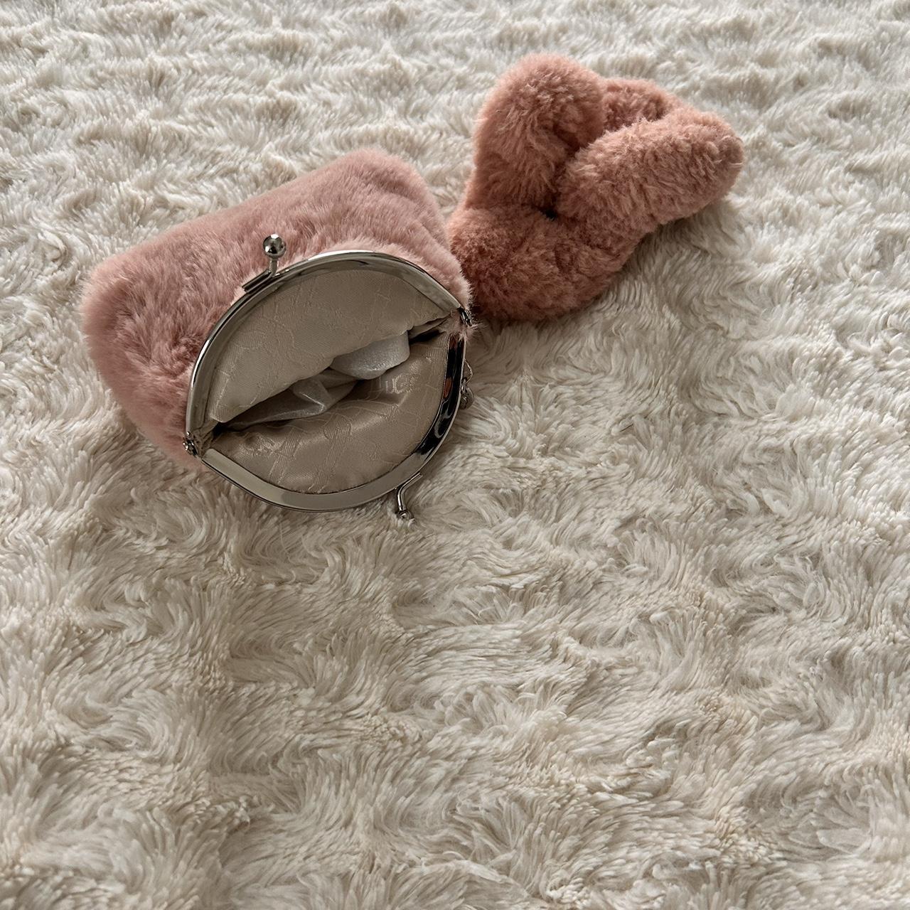 Pretty in pink, scrunchie and coin purse by Uggs. - Depop