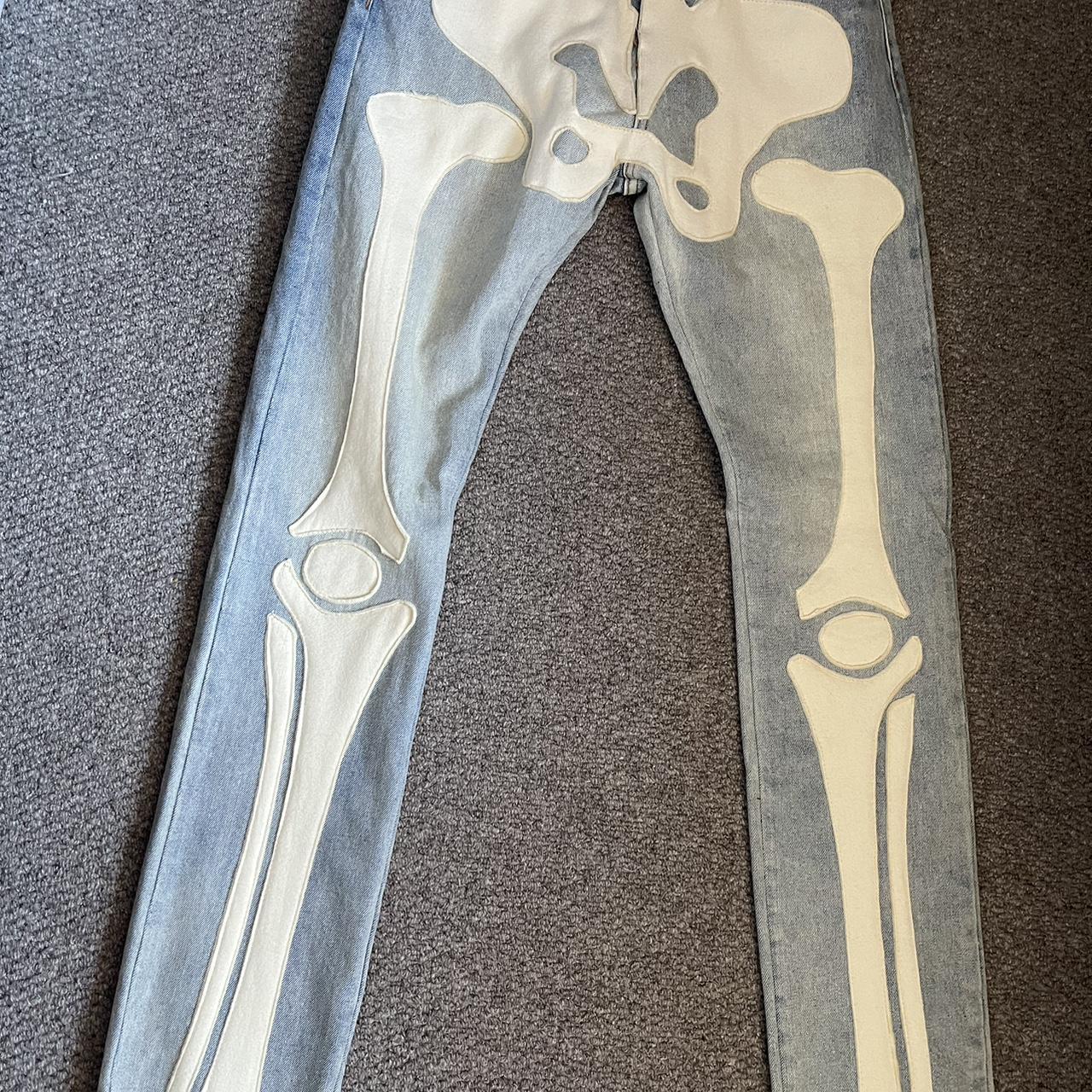 Mnml skeleton jeans Never worn - Depop