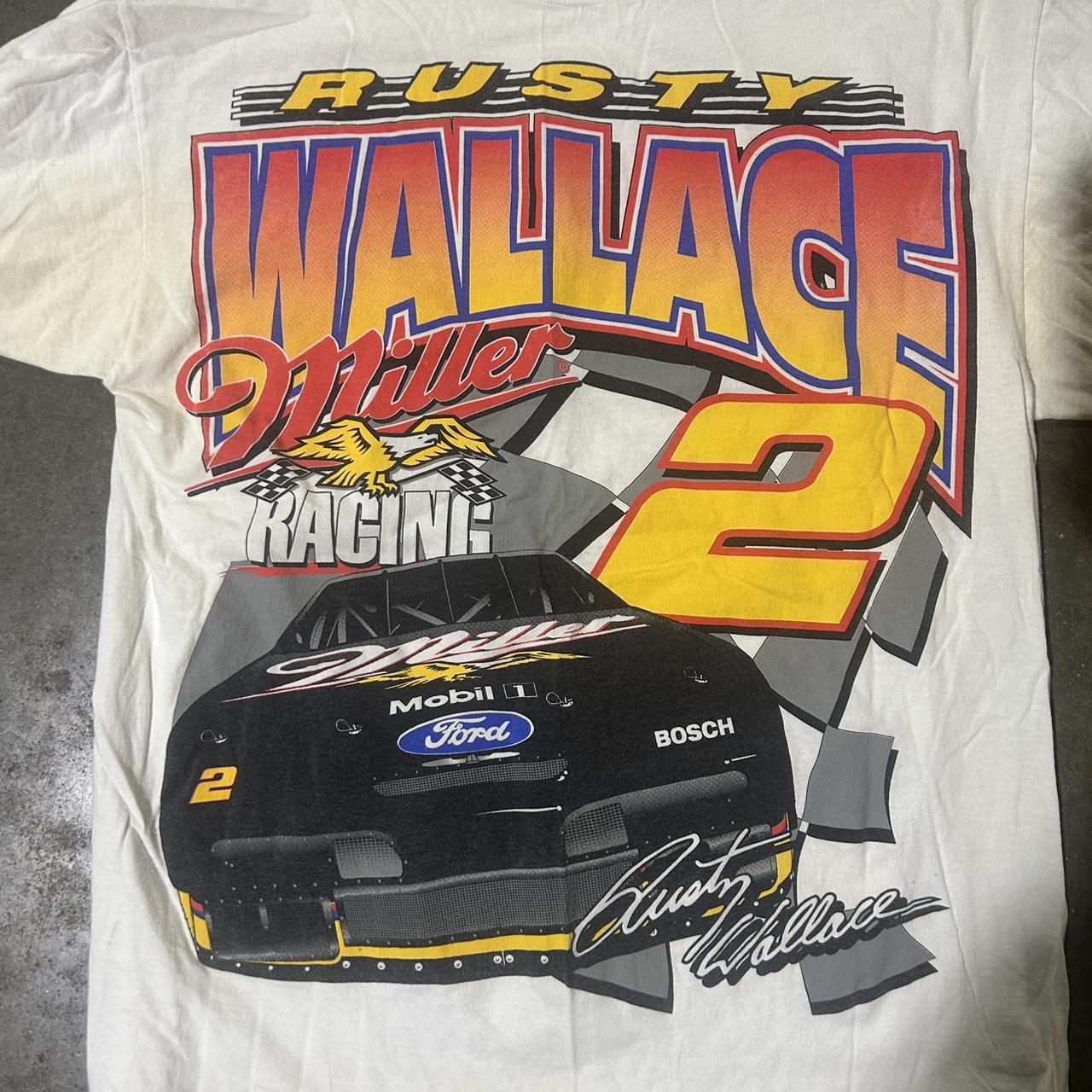 Rusty Wallace Tultex NASCAR Tee size large #nascar... - Depop