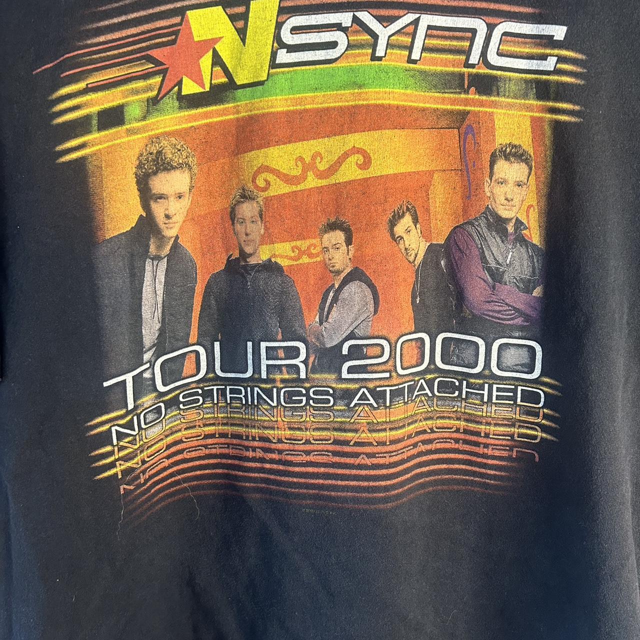 *NSYNC 2000 Tour Tee size L #vintage #y2k #nsync #band - Depop