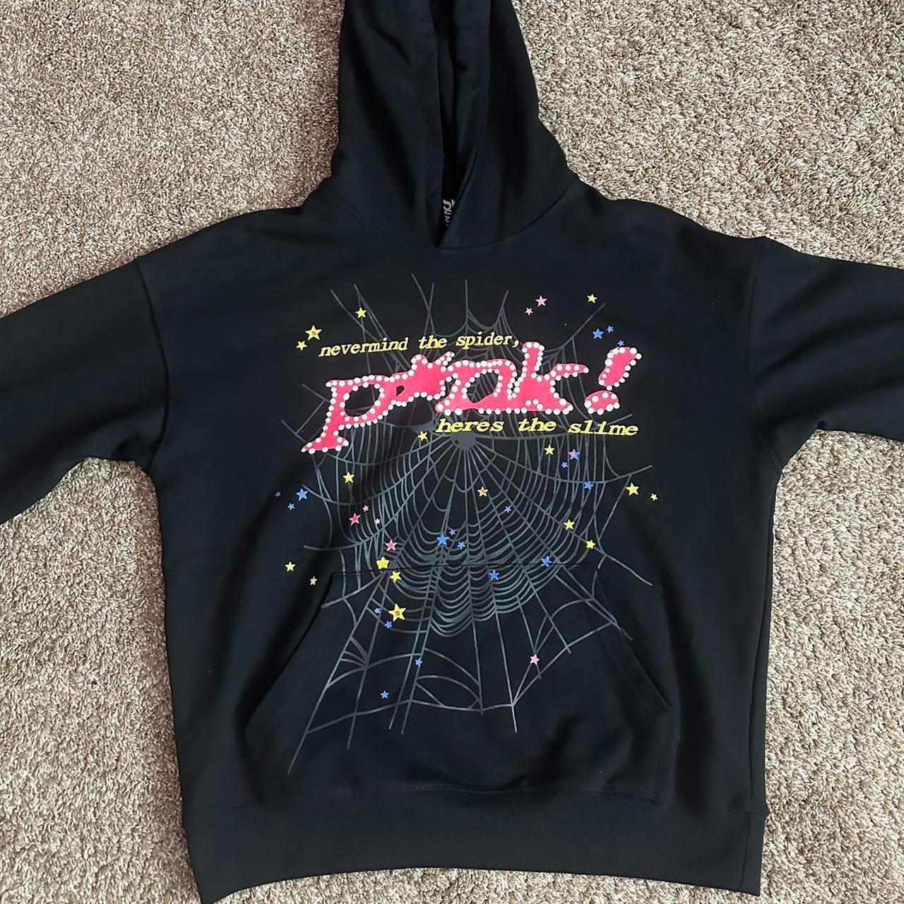 size large spider hoodie free sshipping #spider... | Depop