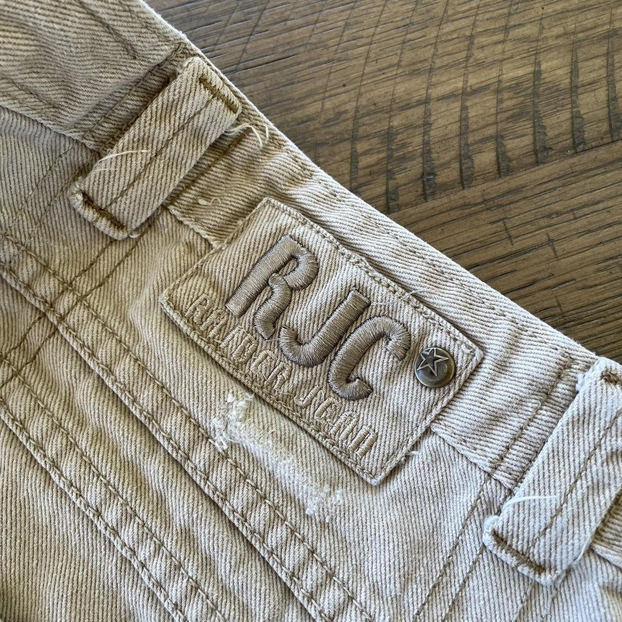 y2k rjc raider jeans size 42x34, big baggy fit,... - Depop