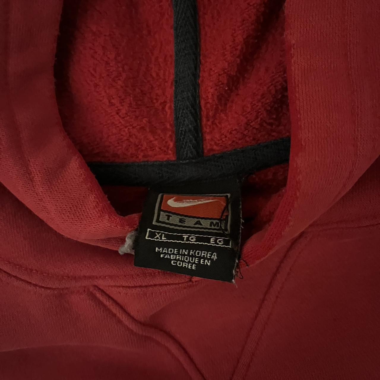 Red Nike Terps sweatshirt - Depop