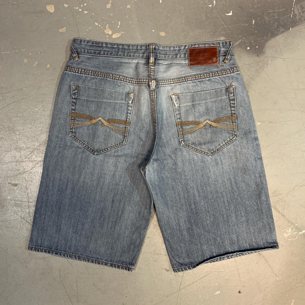 Size 38 Baggy Ecko Unltd Jorts #emo #baggy #skater... - Depop