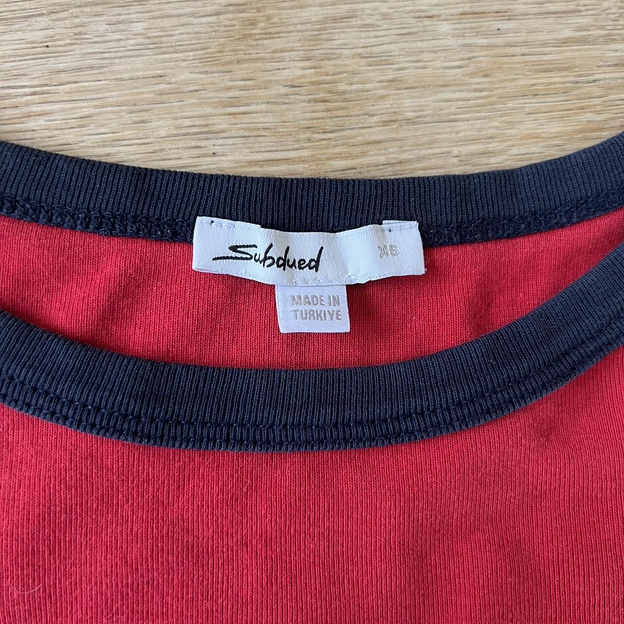 subdued baby tee worn a few times but no stains/... - Depop