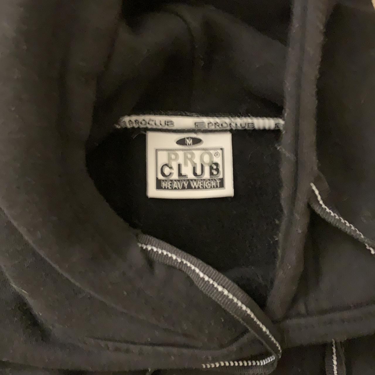 Pro club black hoodie size medium Message me for... - Depop