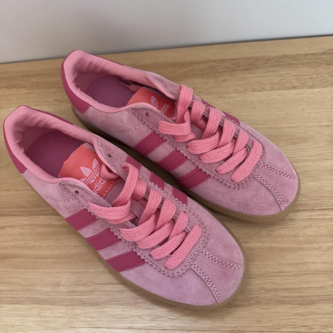 New color🌸🌸🌸 Adidas original samba pinkie shoes... - Depop