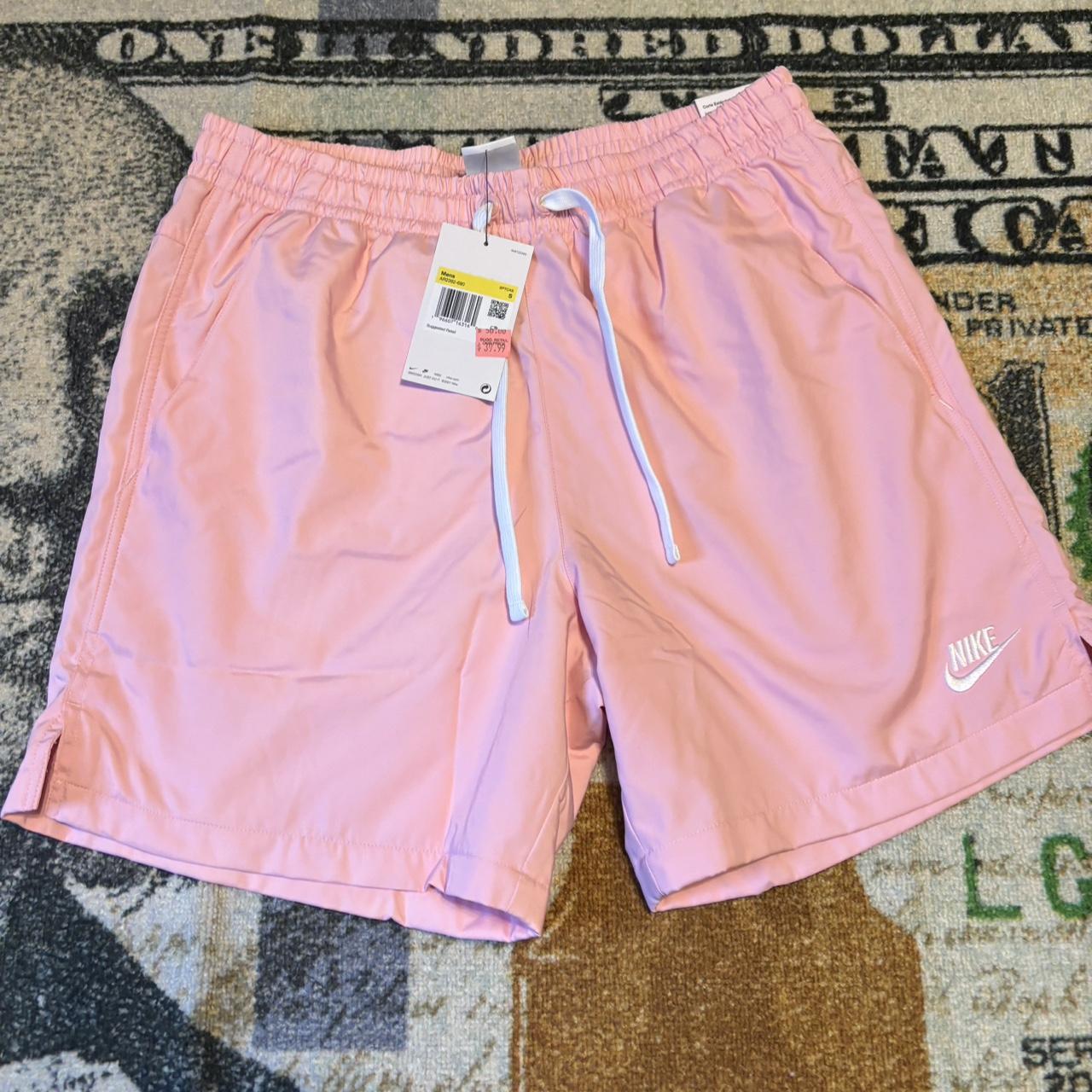 Brand new pink Nike shorts with the tags - Depop