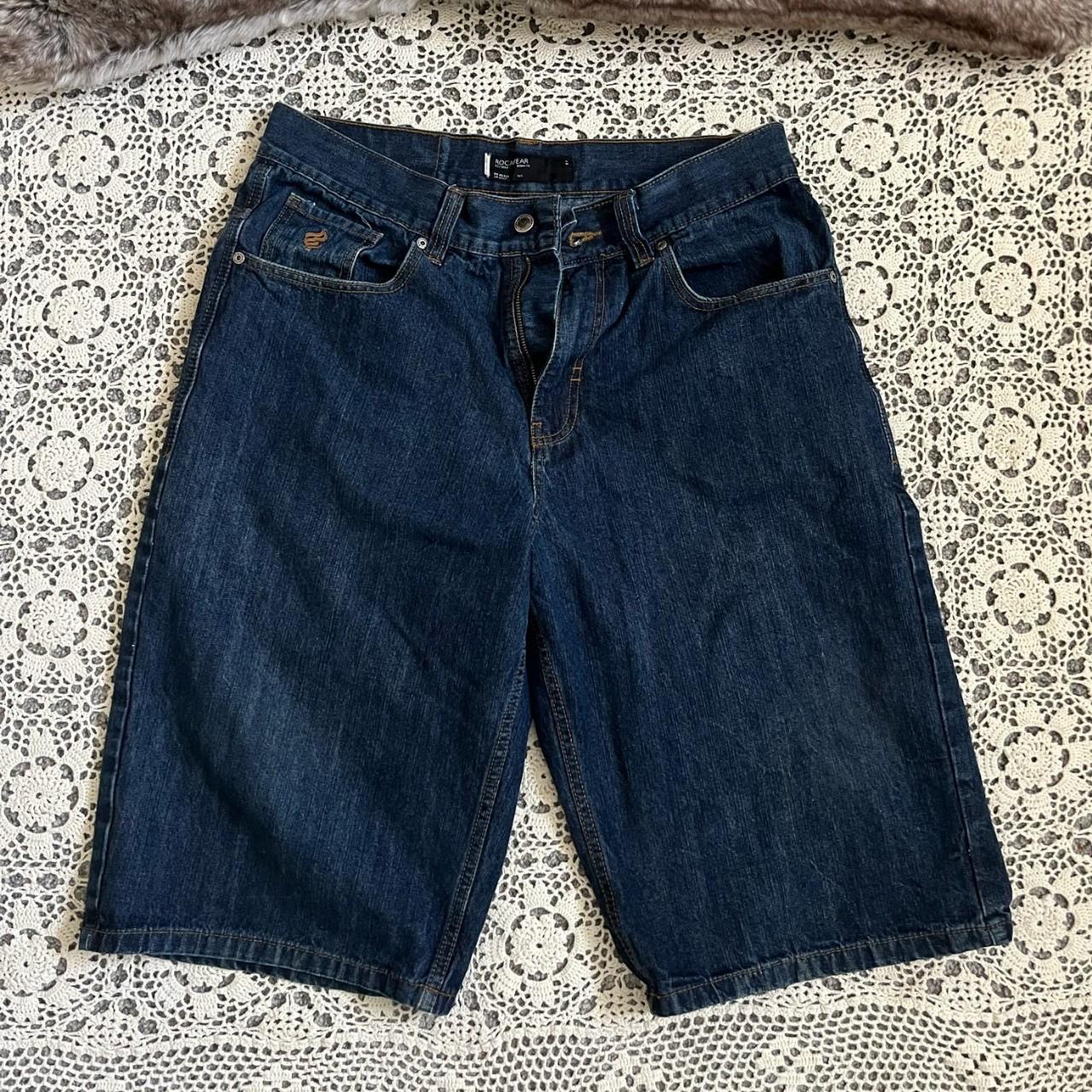 Skater baggy jorts Skater, Y2K, emo, cargo, indie,... | Depop