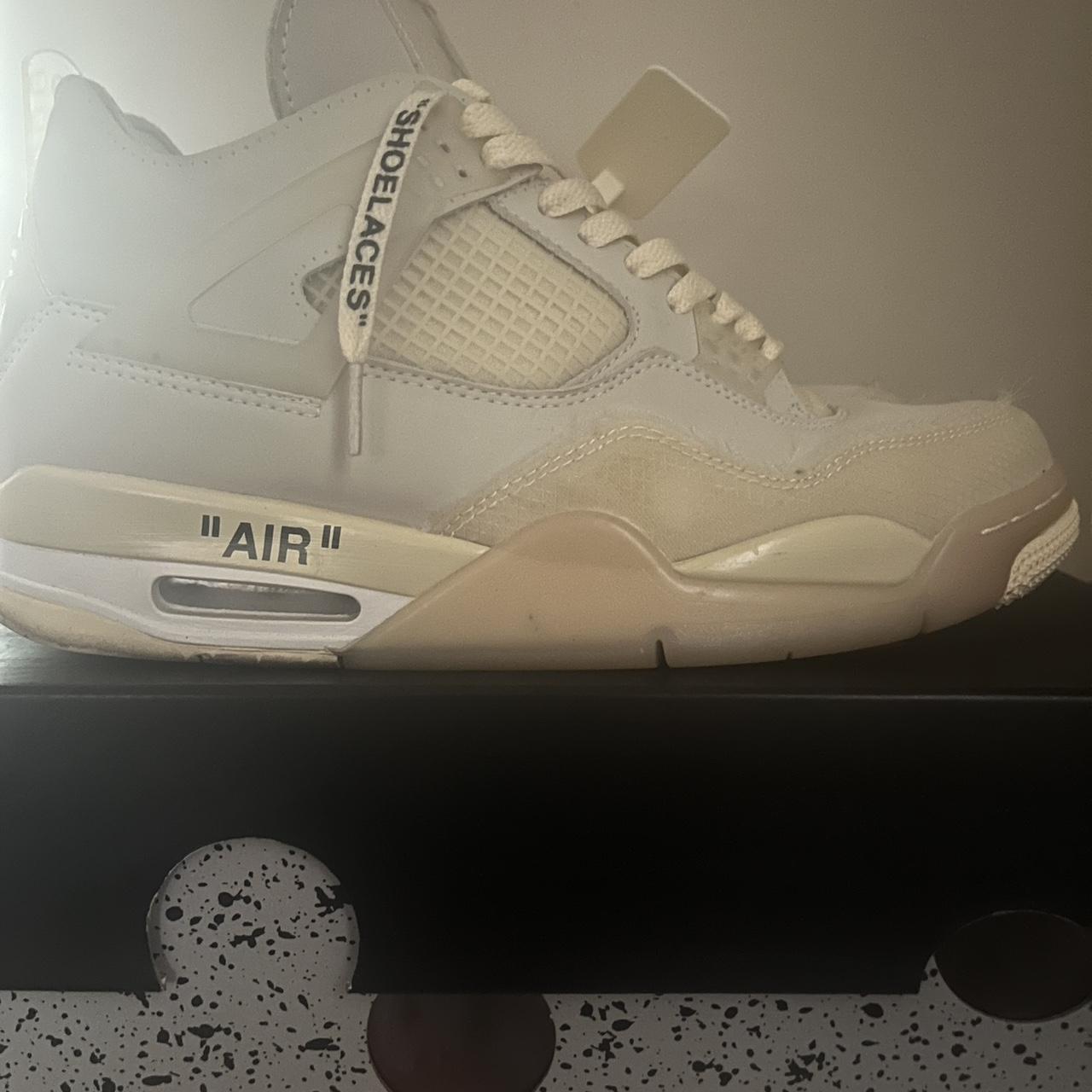 Off White Jordan 4s OPEN TO OFFERS - Depop