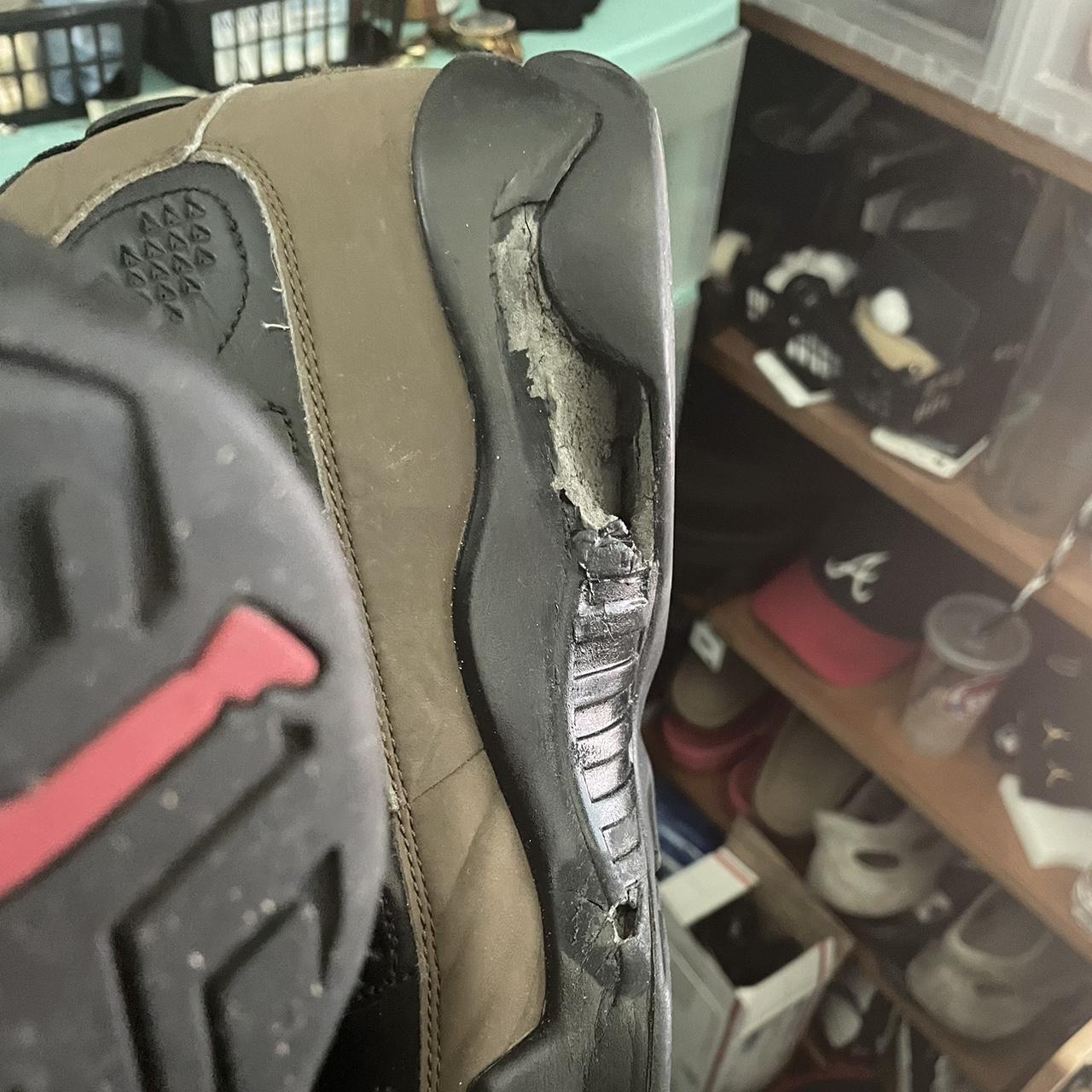 Jordan Olive 9s *CRUMBLING* Size 12 #AirJordan... - Depop