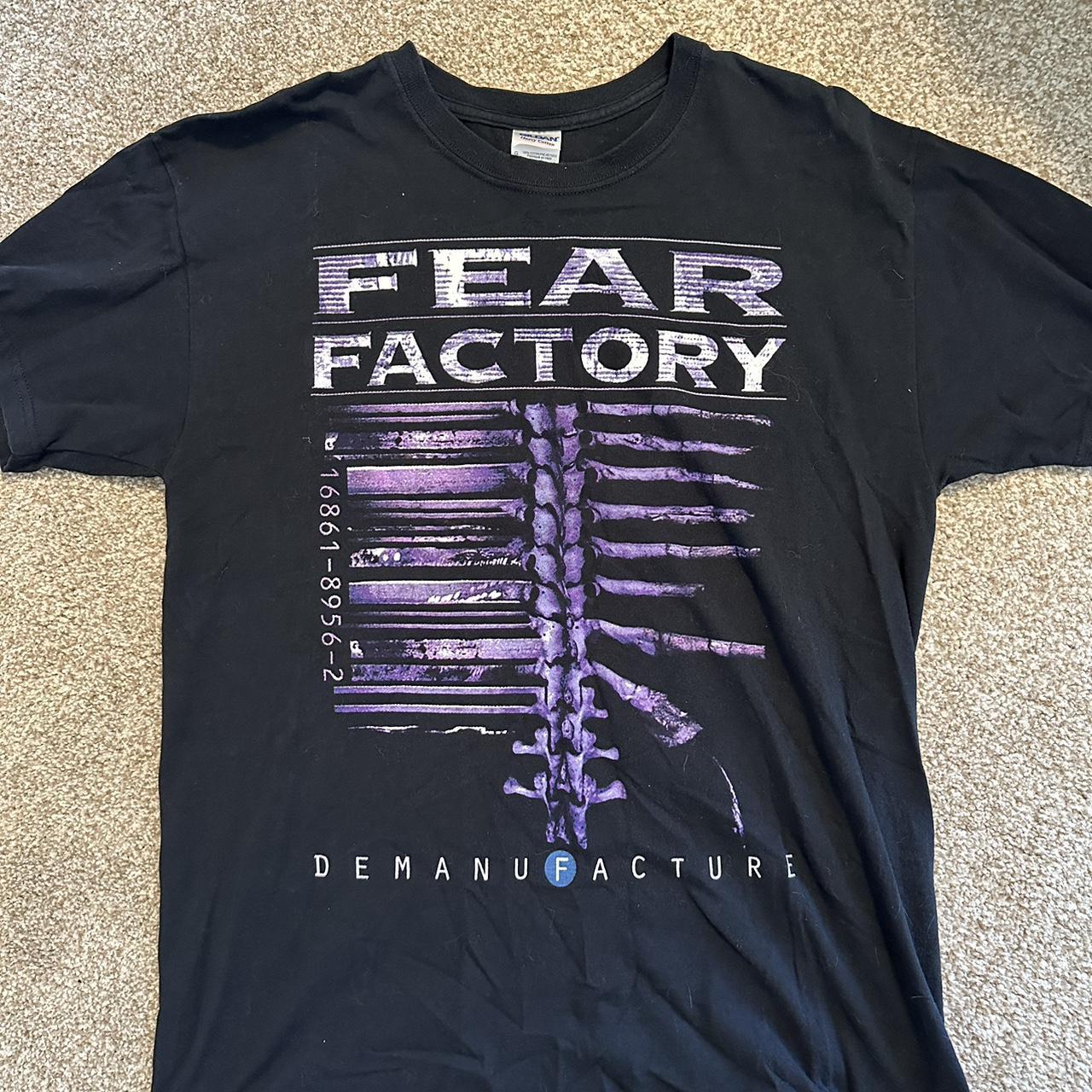 Fear Factory “Demanufacture” tshirt. 2013 reprint... - Depop
