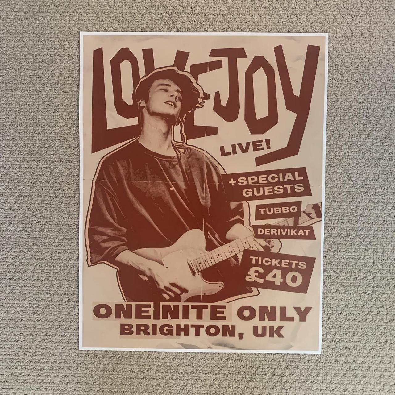 super cool lovejoy poster!! original price was... - Depop
