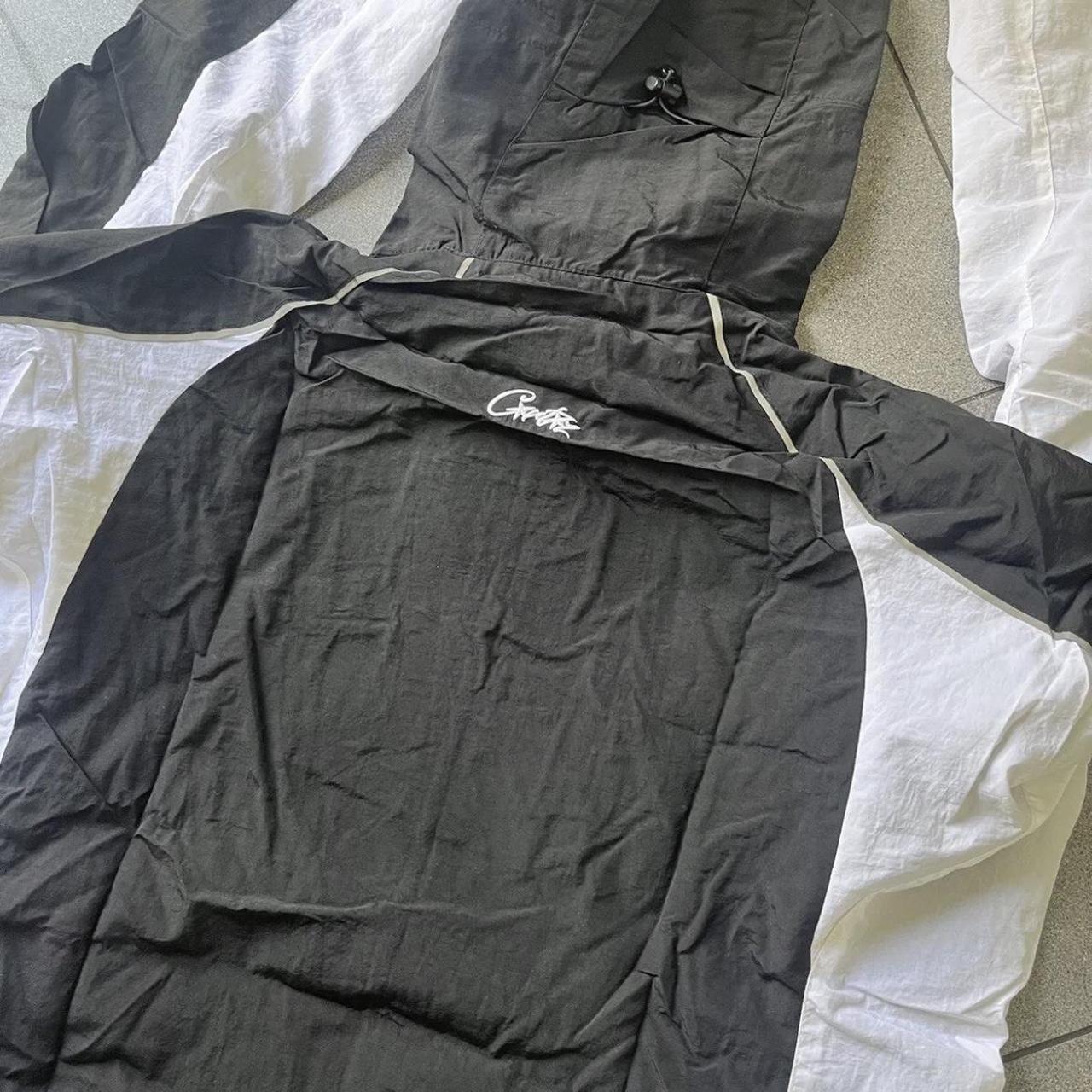 Corteiz Black-White Spring Jacket From the October... - Depop