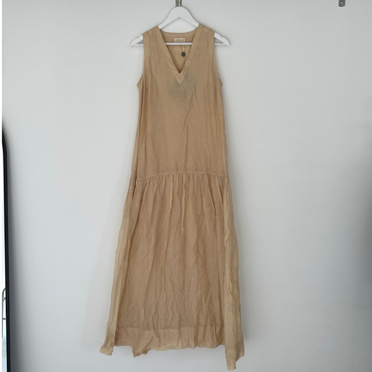 Momoni maxi dress. Beautiful light weight fabric. - Depop