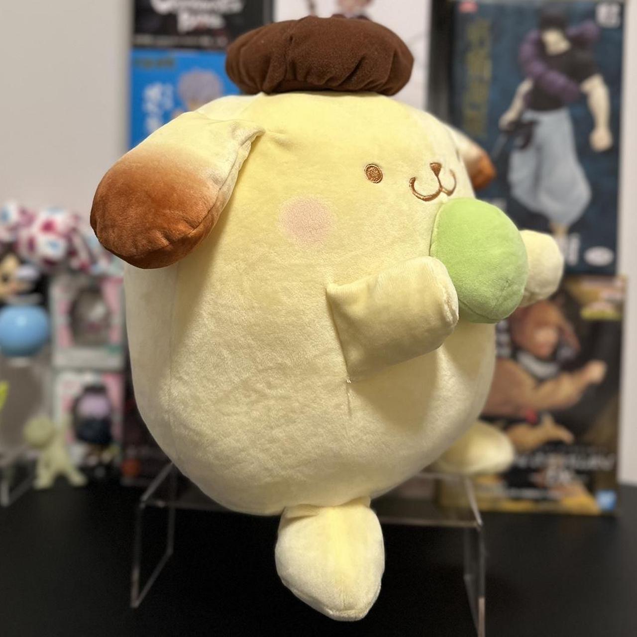 Sanrio - XL Marshmallow Pompompurin Plush NWT ☺️ 2... - Depop