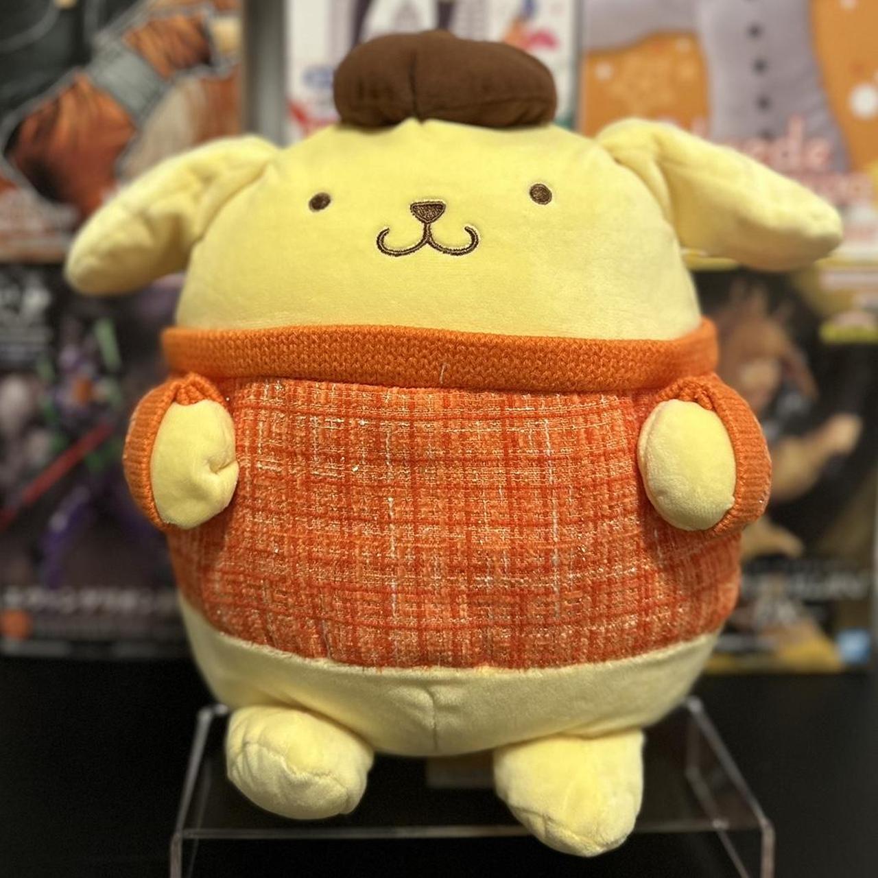 Sanrio - BIG Pompompurin with Tweed Sweater Plush... - Depop