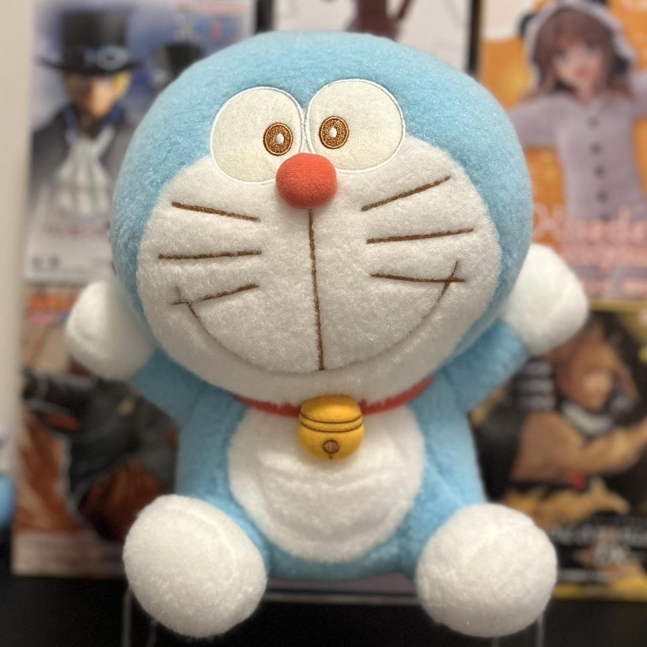 Doraemon - BIG Wooly Smiling Doraemon Plush NWT ... - Depop