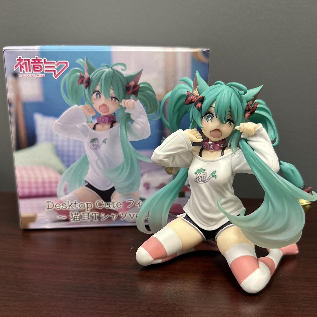 Hatsune Miku - Cat Room Wear Miku Desktop Cute... - Depop