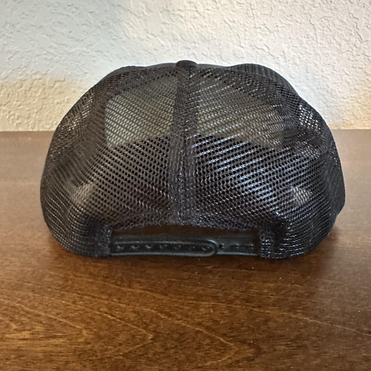 Vintage Wyoming gold rope cowboy trucker hat. In... - Depop