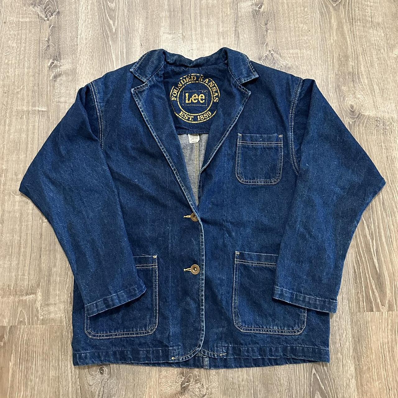 Vintage Lee Workwear Women’s Chore Coat. Size Large... - Depop