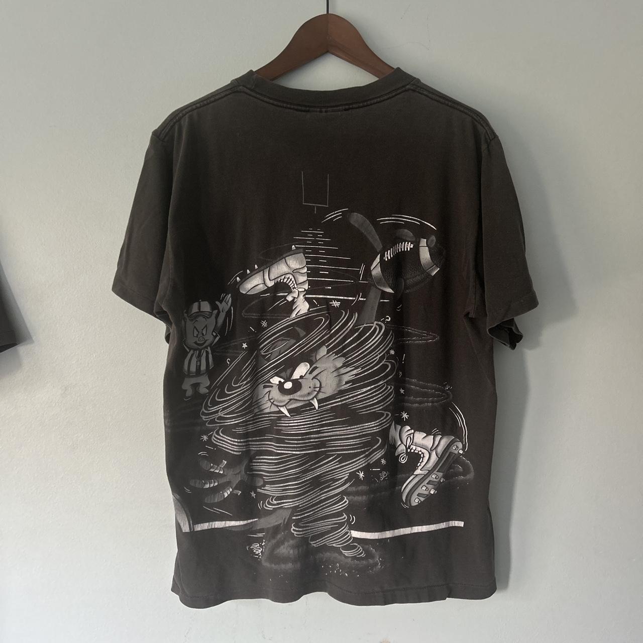 Men’s Vintage Faded black Taz 1994 49ers Football... - Depop