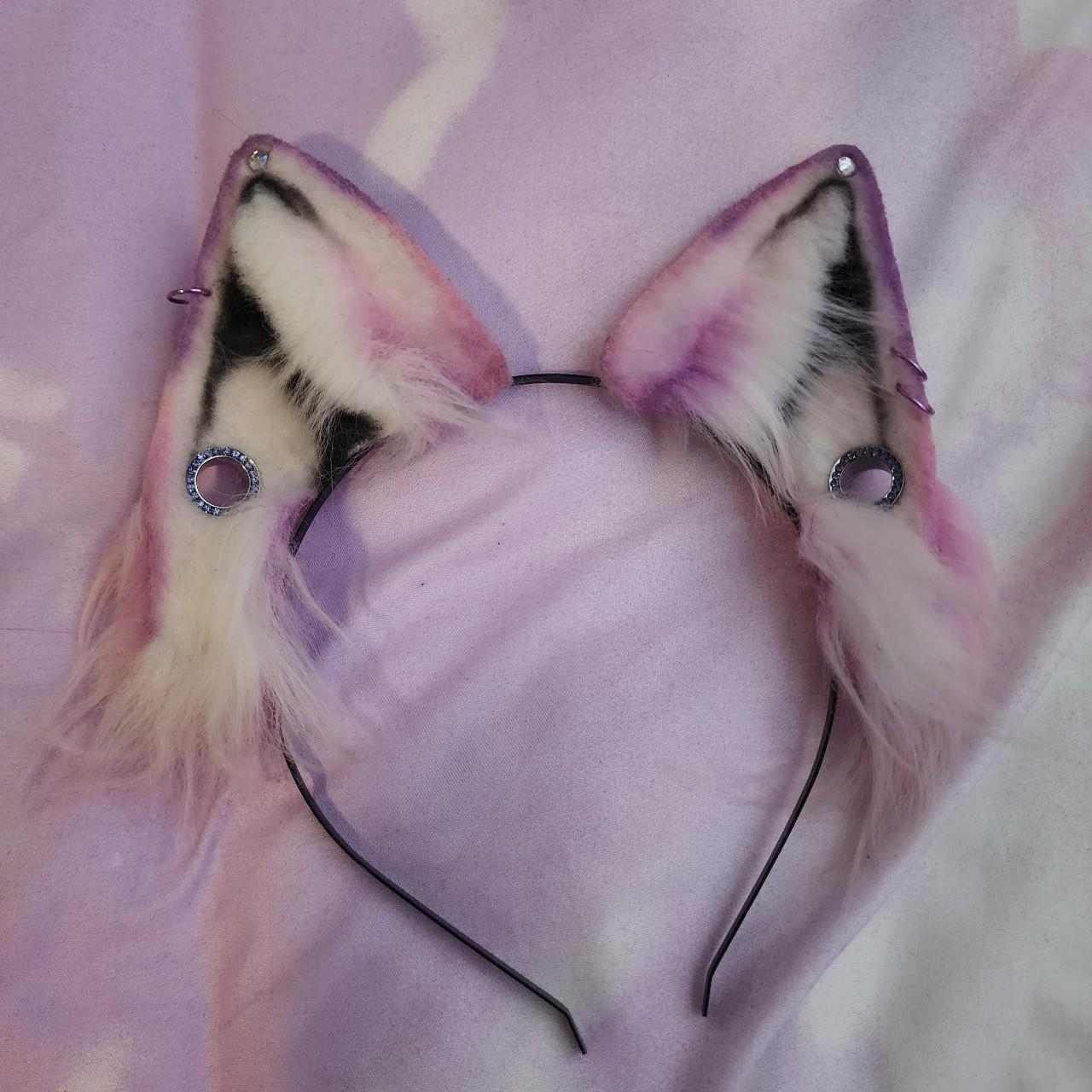 Super cute ombre Fox ears I can't remember the... - Depop
