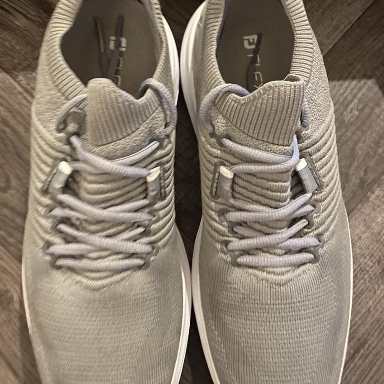 FootJoy Fj Flex Xp Golf Shoe Light Grey Spikeless... - Depop