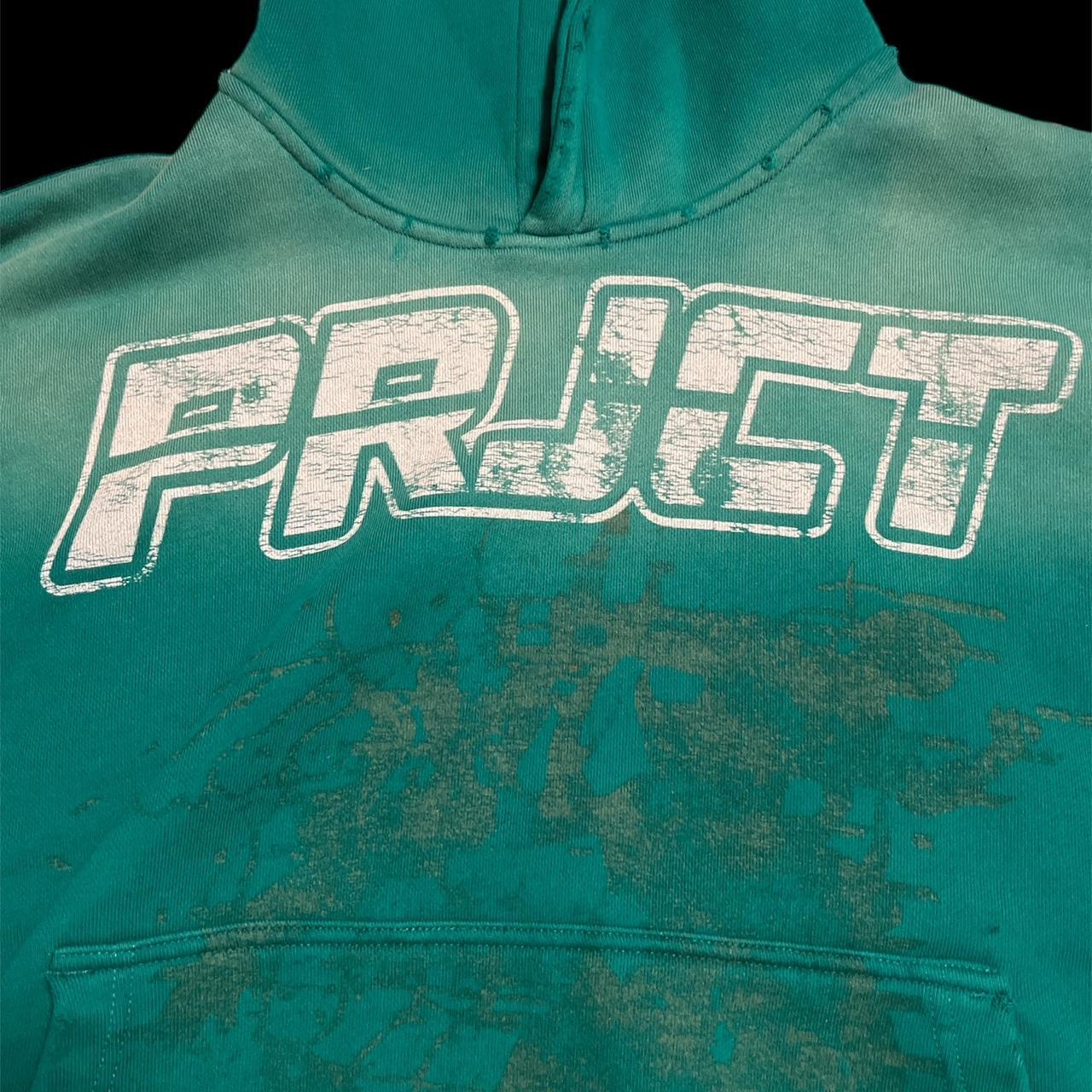 Project capri green track team hoodie. 700 gsm... - Depop