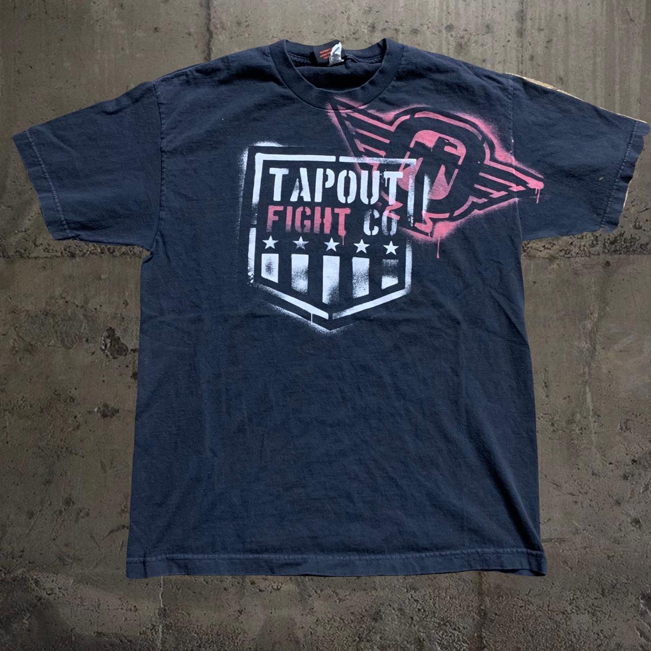 Sick y2k grunge OG Tapout shirt Size Large Letting... - Depop