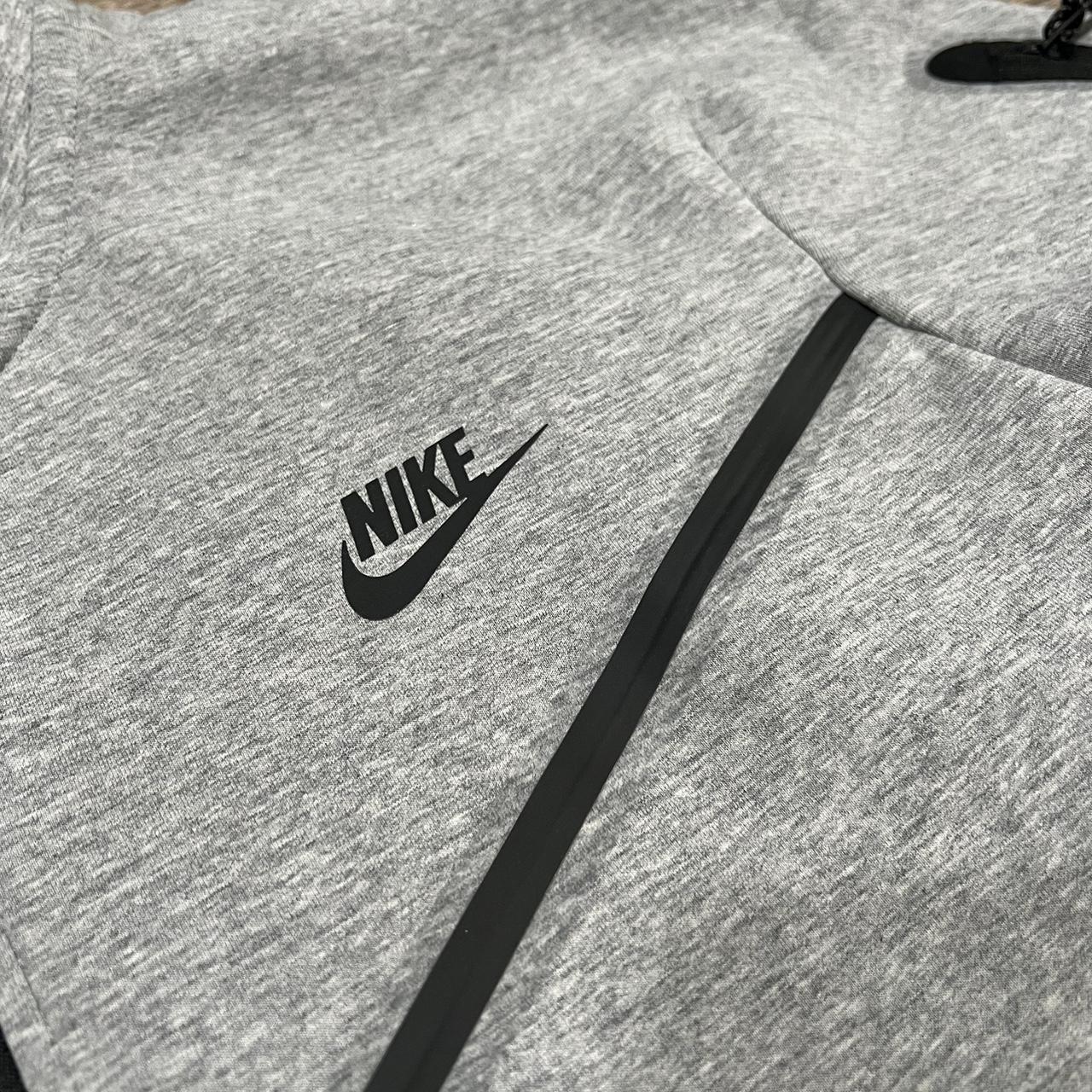 Gray Nike tech fleece size medium Worn twice No... - Depop