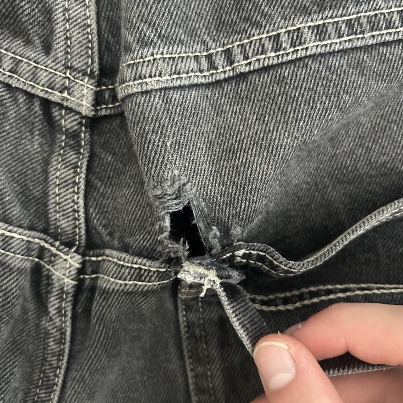 JNCO embroidered dragon jorts Size 40 No real... | Depop