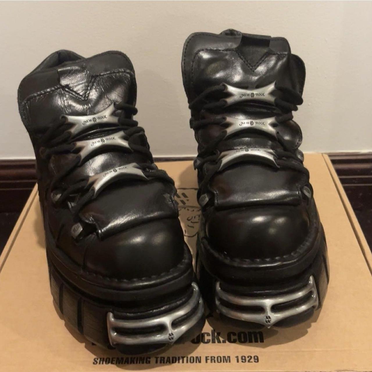 -New Rocks -Type: M-106-S112 -Woman’s Size 8/8.5... - Depop