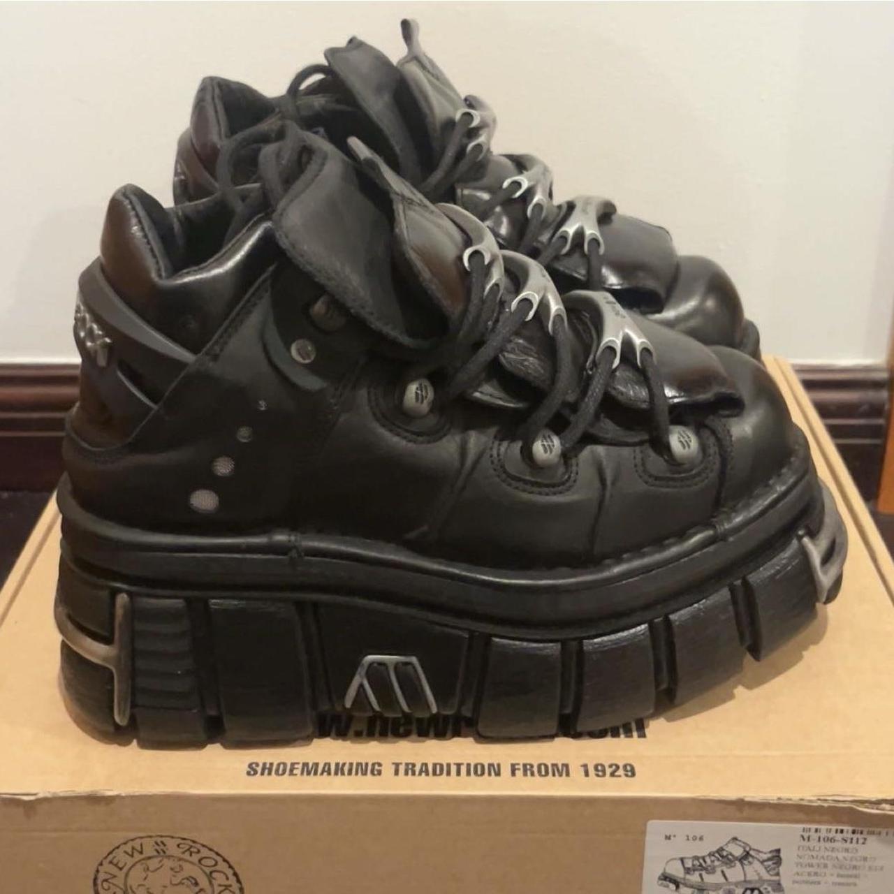 -New Rocks -Type: M-106-S112 -Woman’s Size 8/8.5... - Depop