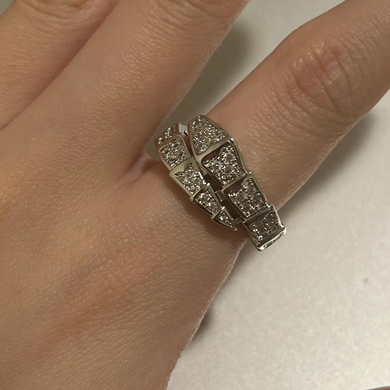 Bulgari style Ring - Depop