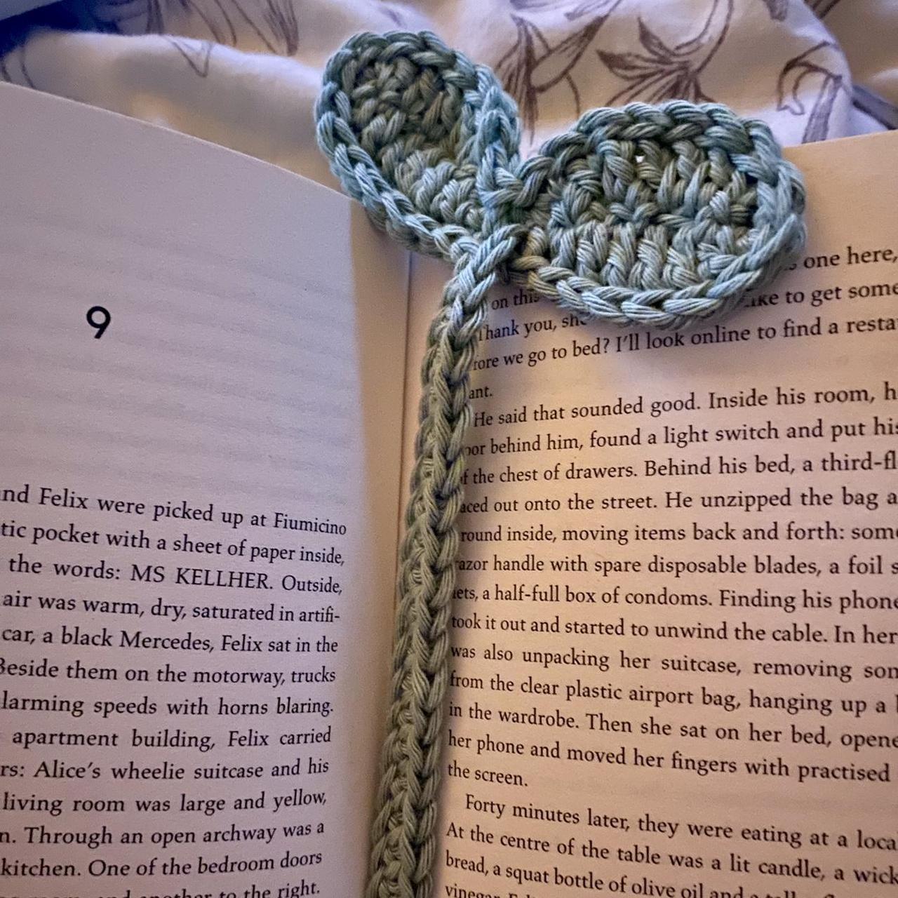 crochet leaf bookmarks! -fully handmade -cotton... - Depop